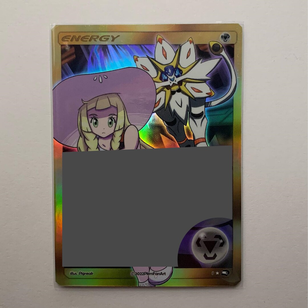 Lillie Trainer Energy Custom Card - Etsy UK