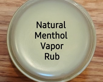 Menthol Rub - Etsy