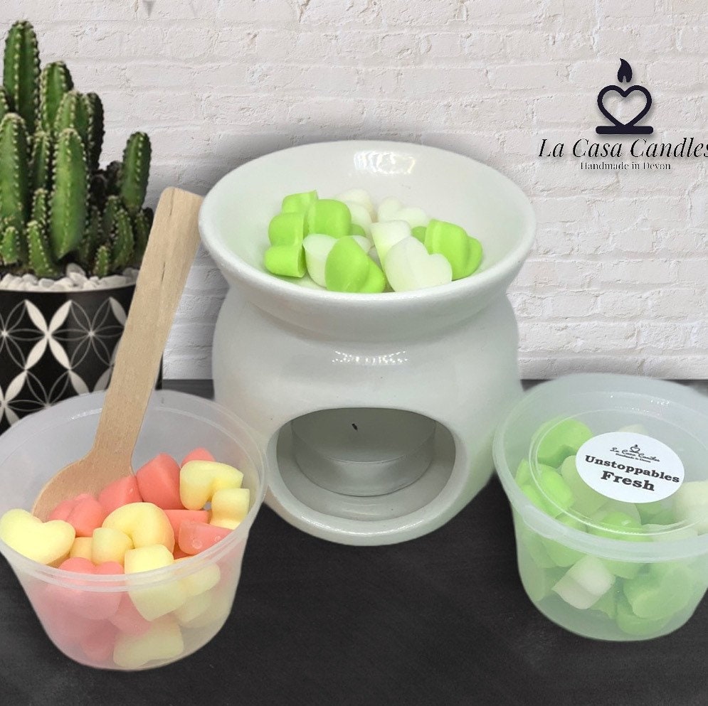 Wax Mini Melts Jar of Hearts Available in Any Fragrance - Etsy UK