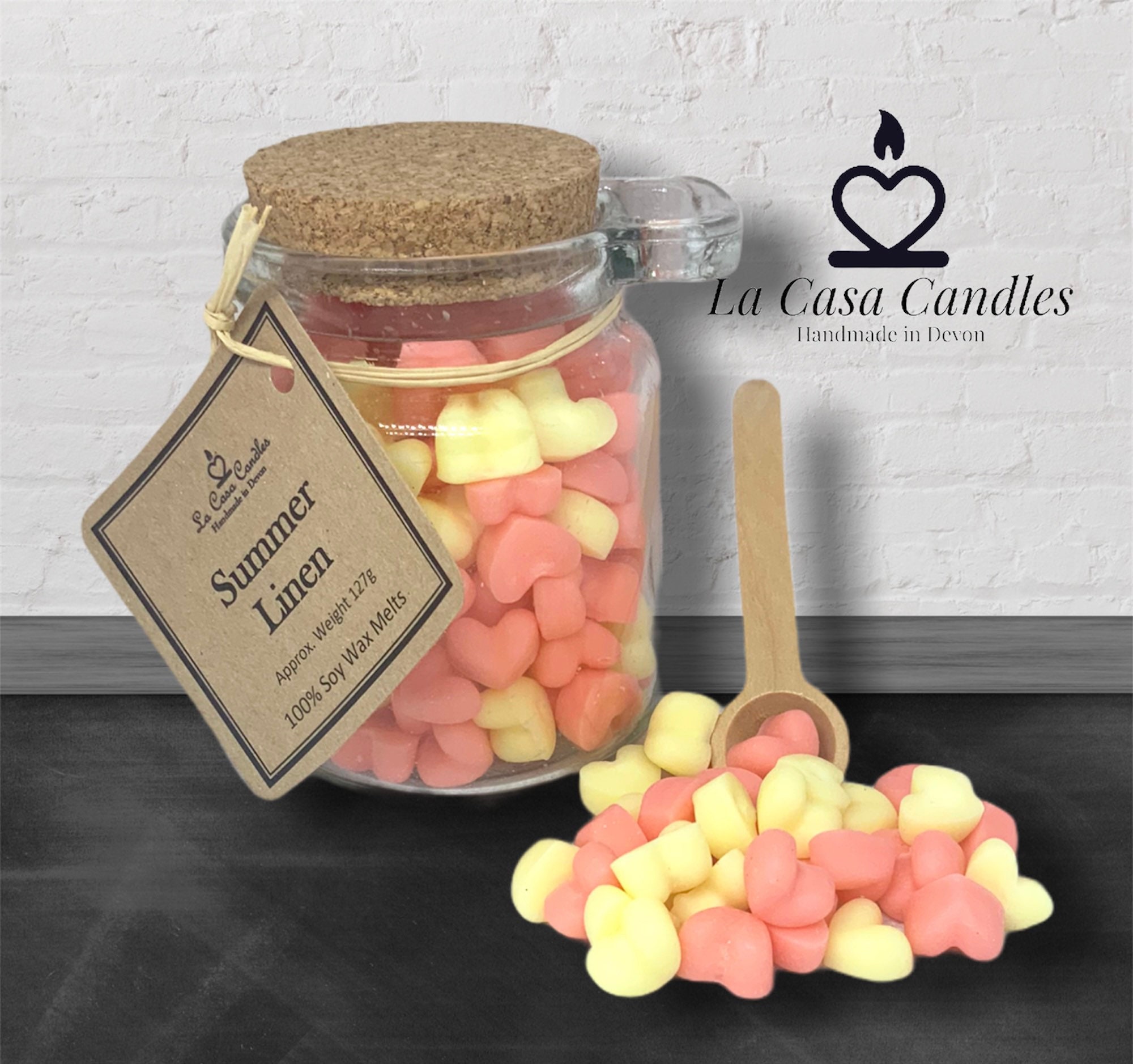Wax Mini Melts Jar of Hearts Available in Any Fragrance - Etsy UK