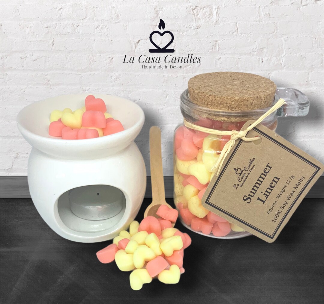 Wax Mini Melts Jar of Hearts Available in Any Fragrance - Etsy UK