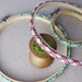 Small Liberty of London Fabric Covered Embroidery Hoop. Coloured ...