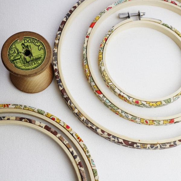 Fabric Hoop Art - Etsy