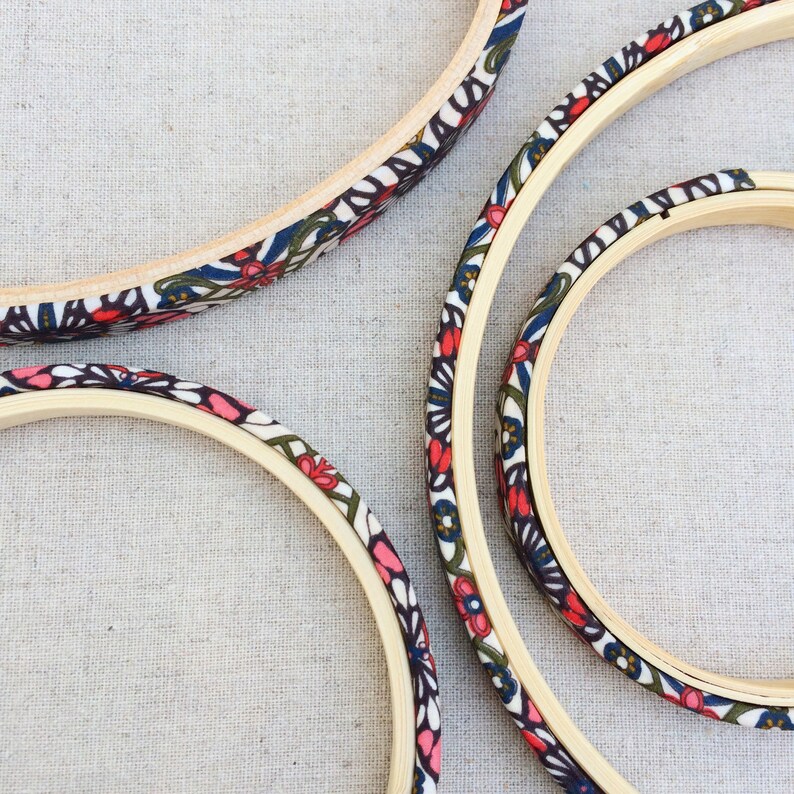 Large Embroidery Hoops. Modern Embroidery Hoops. Liberty of - Etsy