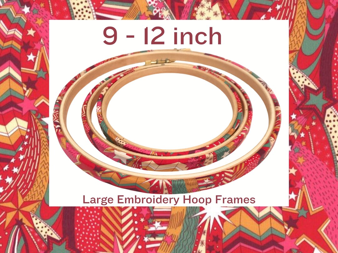 Large Decorative Embroidery Hoop Frame. Made With 'my Little Star ...