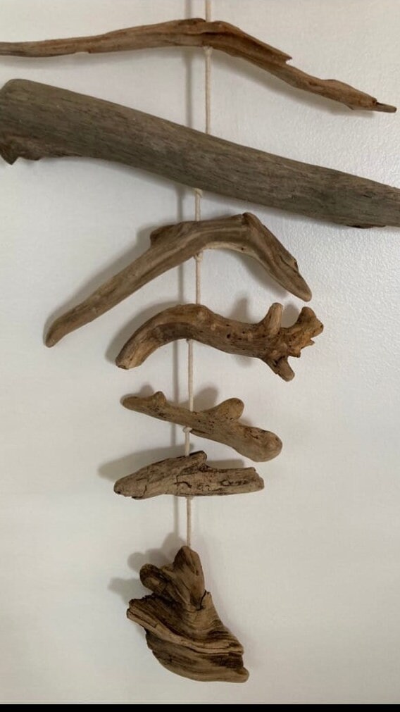 Hanging Fish Bone Sculpture - Etsy
