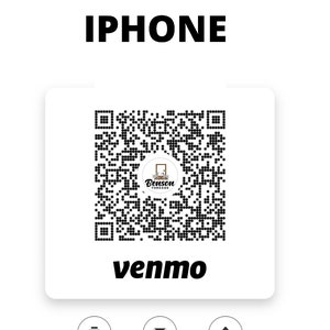 Scannable QR Code Sign - Venmo QR Sign - Bar Code Sign - Pay Here Sign ...