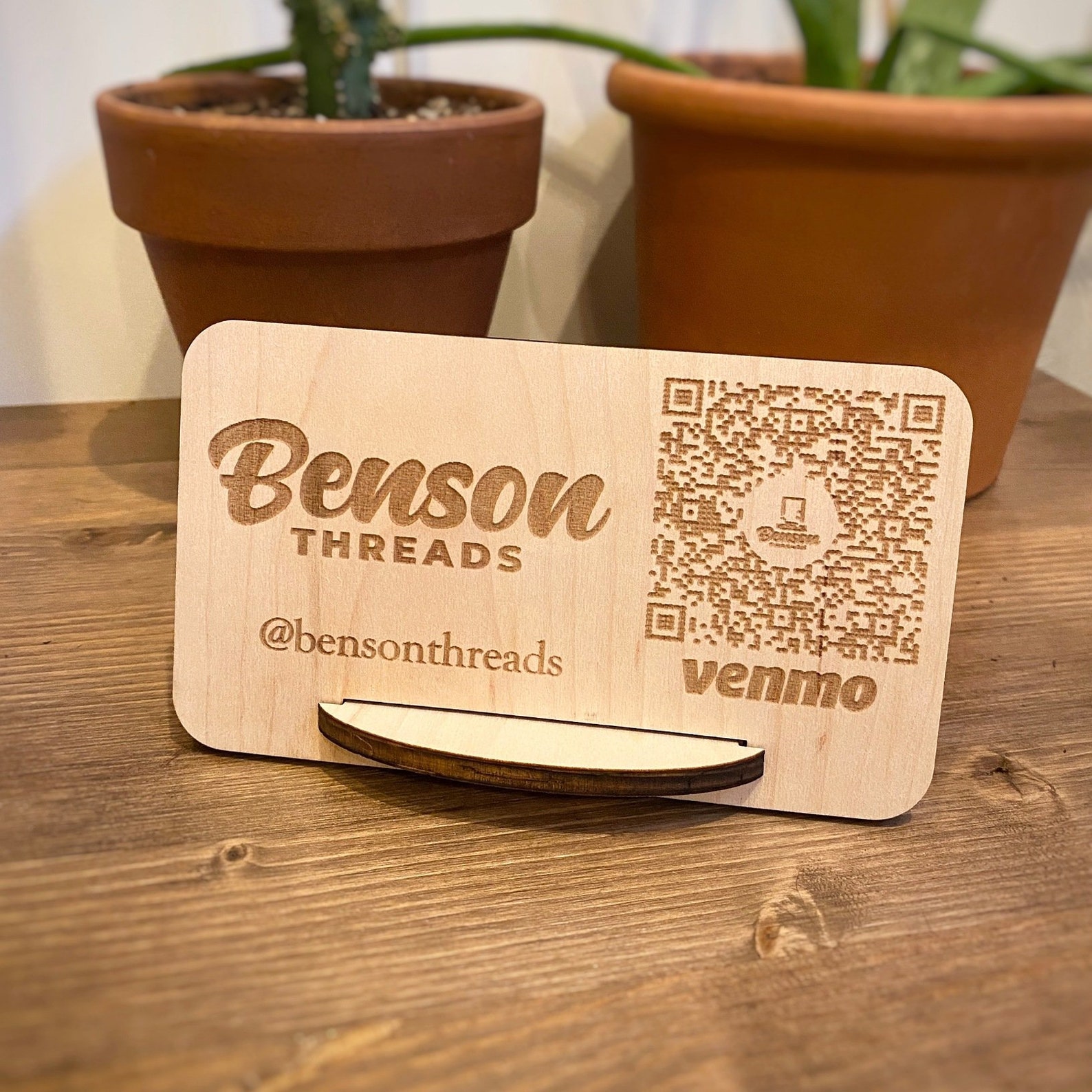 Scannable QR Code Sign - Venmo QR Sign - Bar Code Sign - Pay Here Sign ...