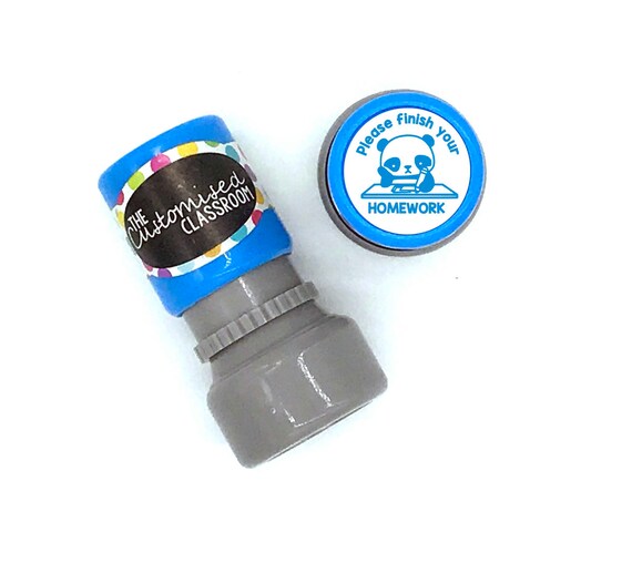 Personalised Teacher Stamp Homework Stamp - Etsy