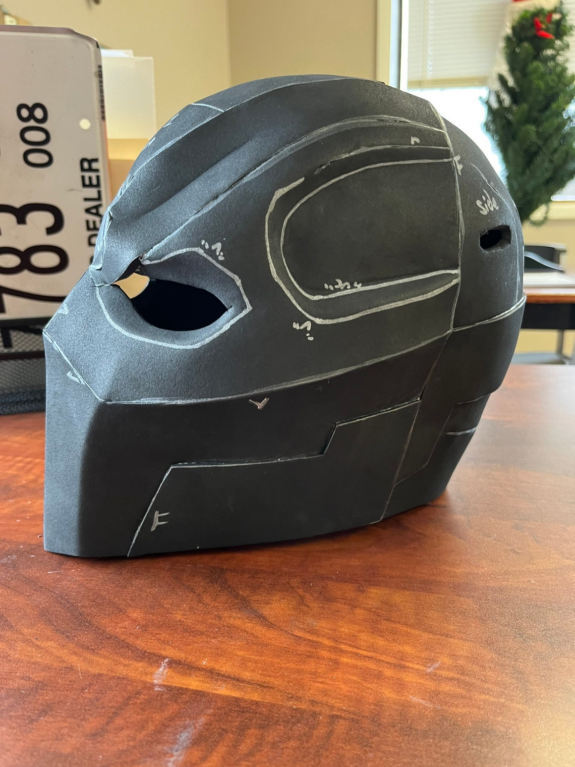 Deathstroke Helmet TEMPLATE - Etsy
