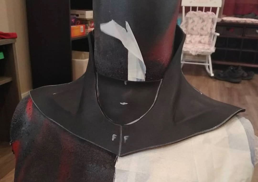 Cosplay Neck Guard TEMPLATE - Etsy