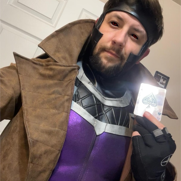 Gambit Cosplay - Etsy