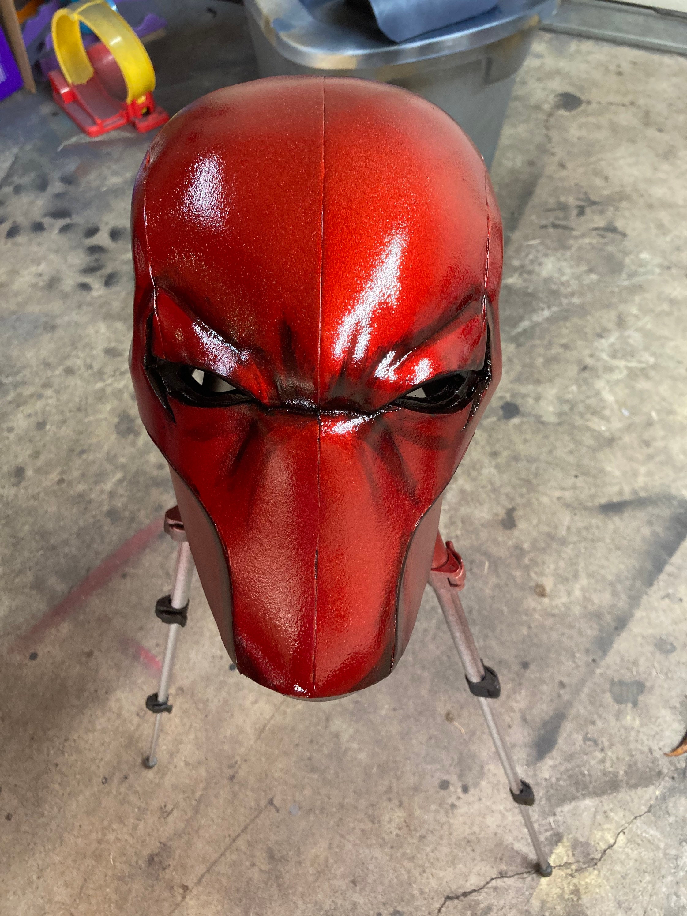 Red Hood Joker Helmet