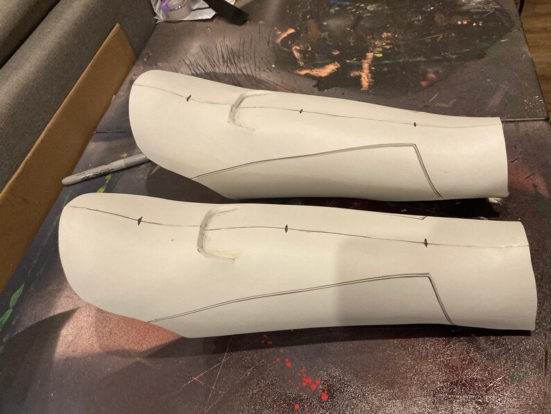 Red Hood Shin Guards TEMPLATE DIGITAL DOWNLOAD - Etsy