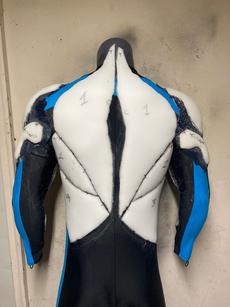 Muscle Suit Back and Legs - Etsy