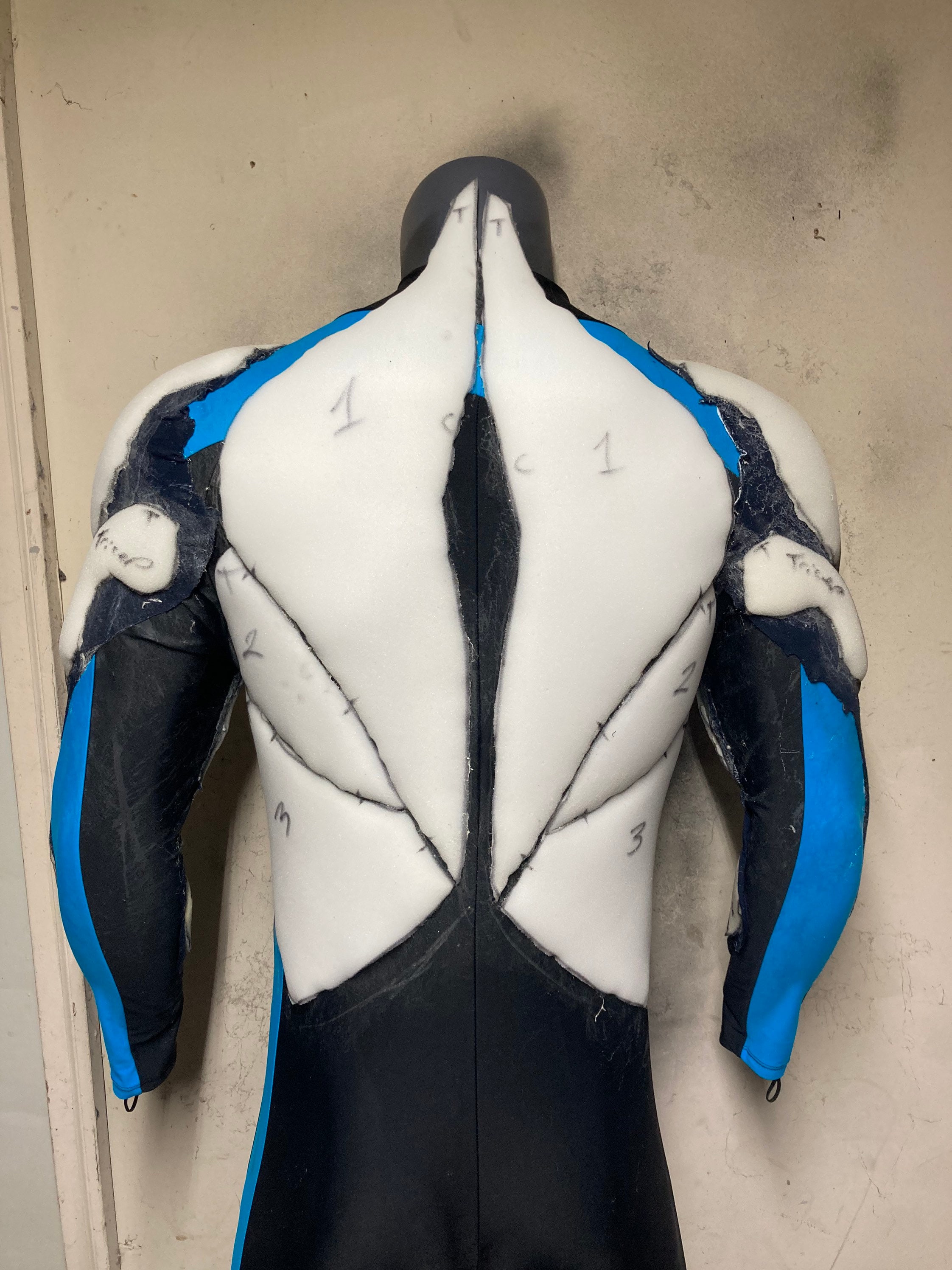 Muscle Suit Back and Legs - Etsy