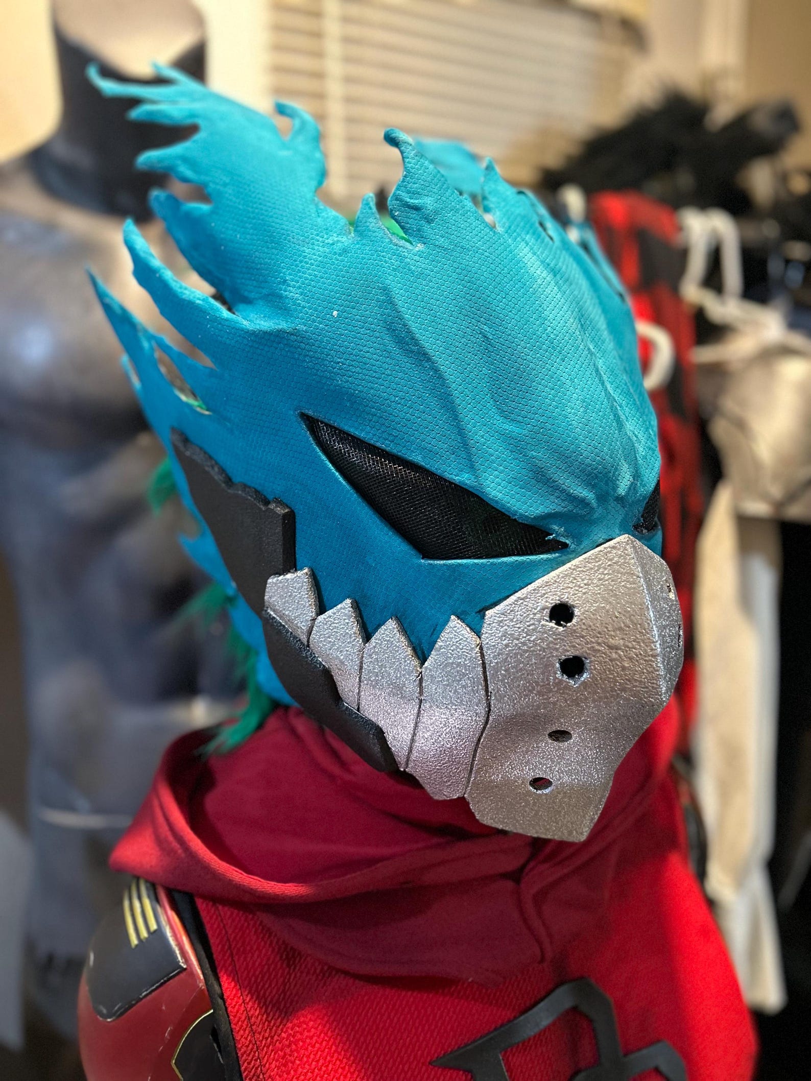 Vigilante Deku Mask TEMPLATE - Etsy