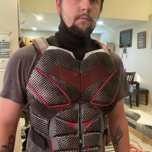 Titans Red Hood Armor TEMPLATE DOWNLOAD - Etsy
