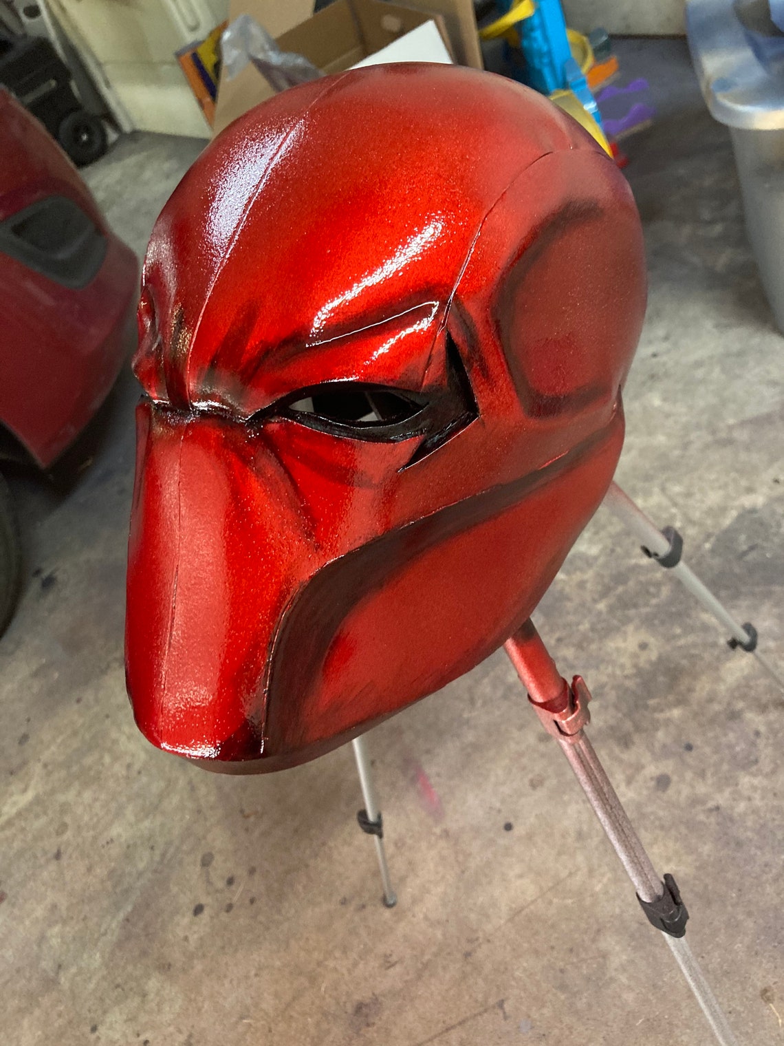 Three Jokers Red Hood Helmet TEMPLATE - Etsy