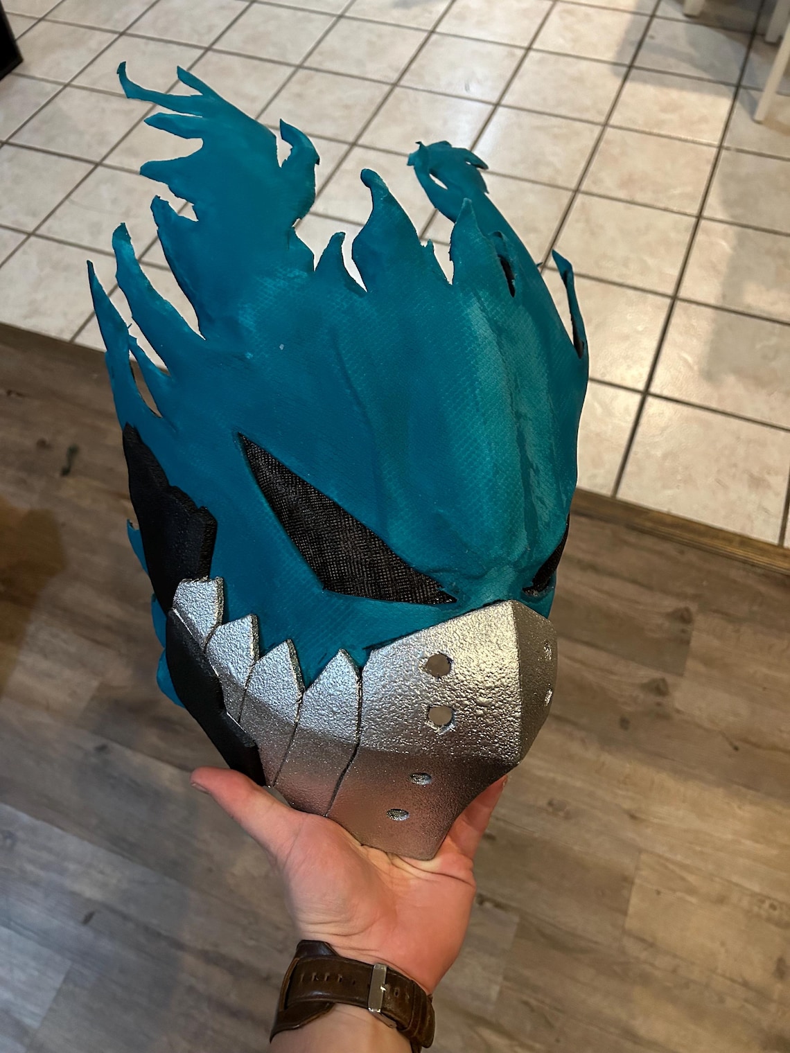 Vigilante Deku Mask TEMPLATE - Etsy