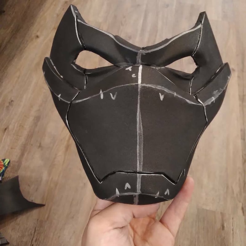 Nightwing Mask Template - Etsy