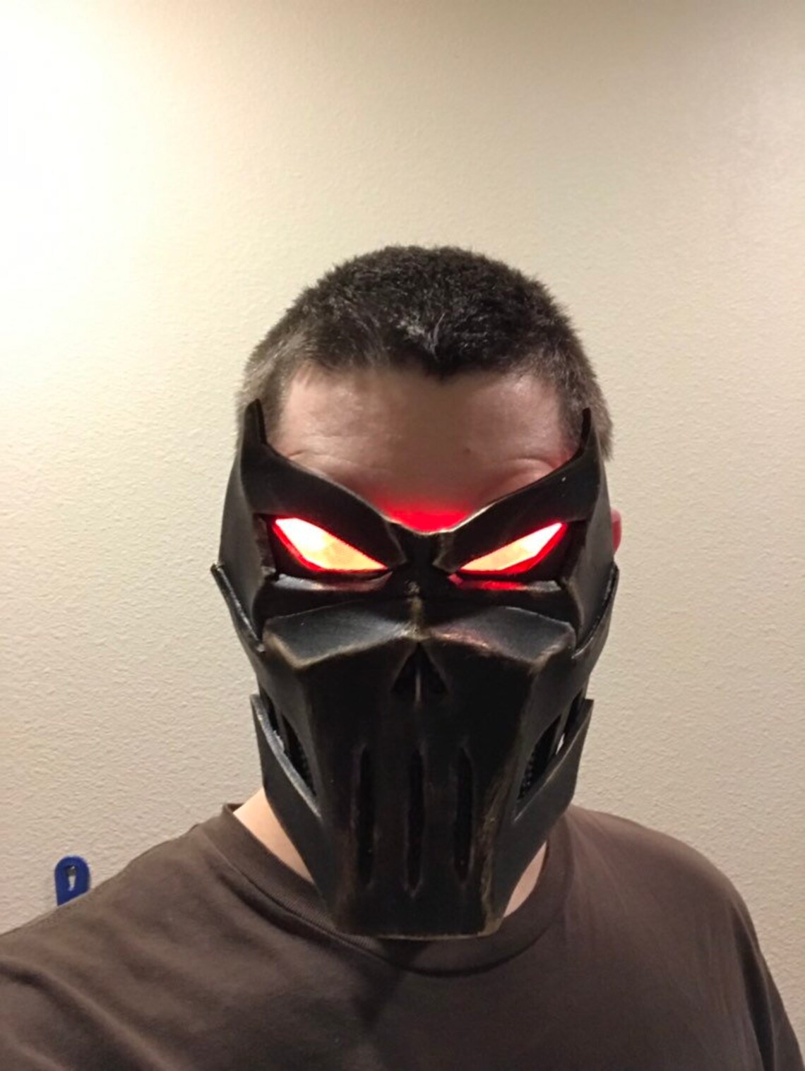 Red Hood Face Mask TEMPLATE | Etsy