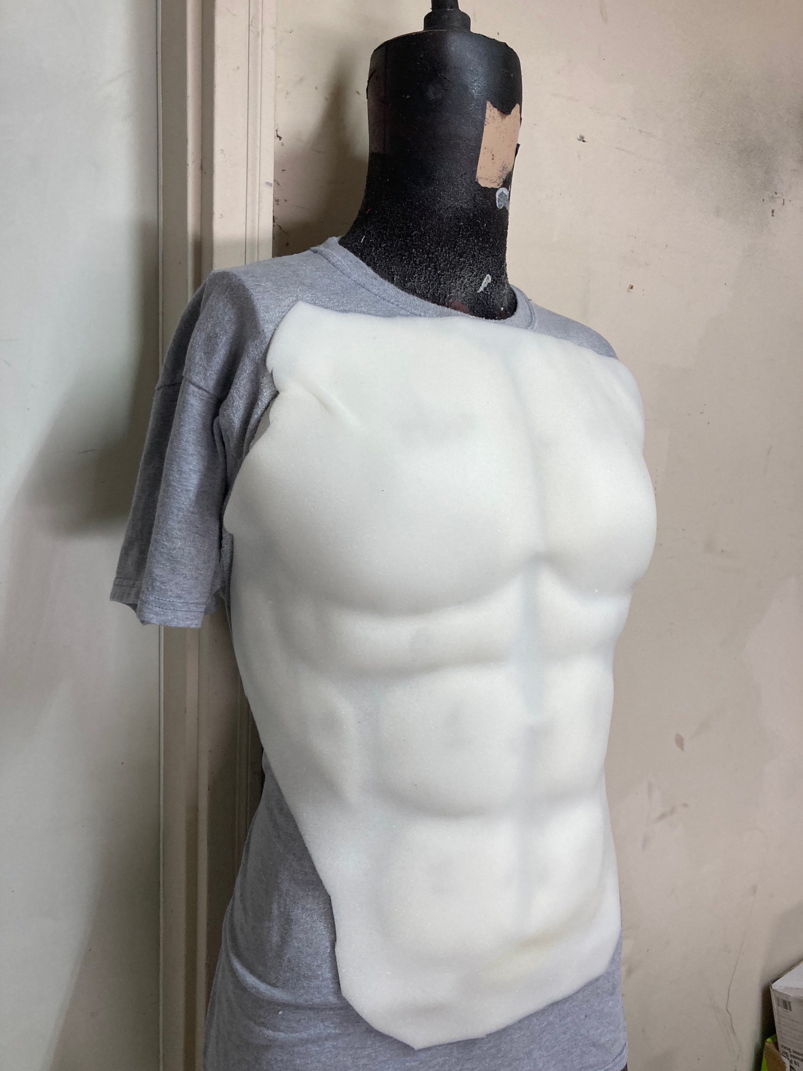 Muscle Suit Torso TEMPLATE - Etsy Israel