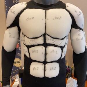 Muscle Suit Torso TEMPLATE - Etsy Canada