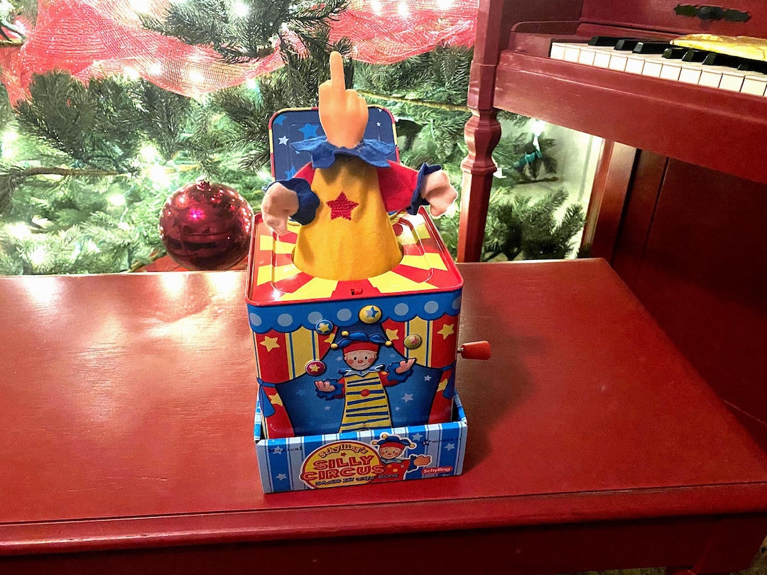 Middle Finger Musical Jack-in-the-box… Adult Novelty Gift - Etsy