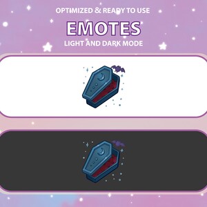 Coffin Emote | Cute Twitch Emote Design | Twitch Discord Youtube ...