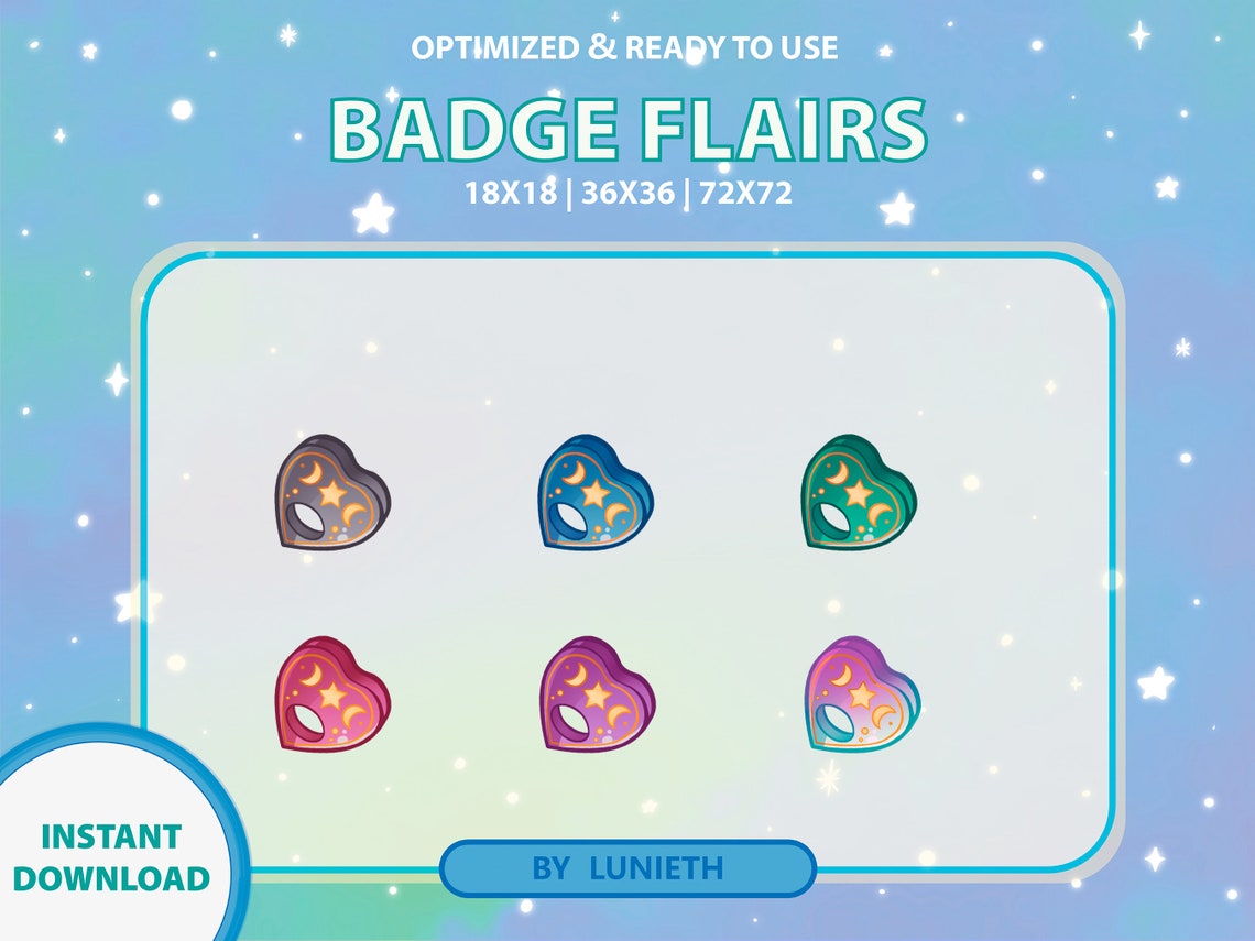 Ouija Pointer Badge Flairs Twitch Sub Badges Subscriber - Etsy