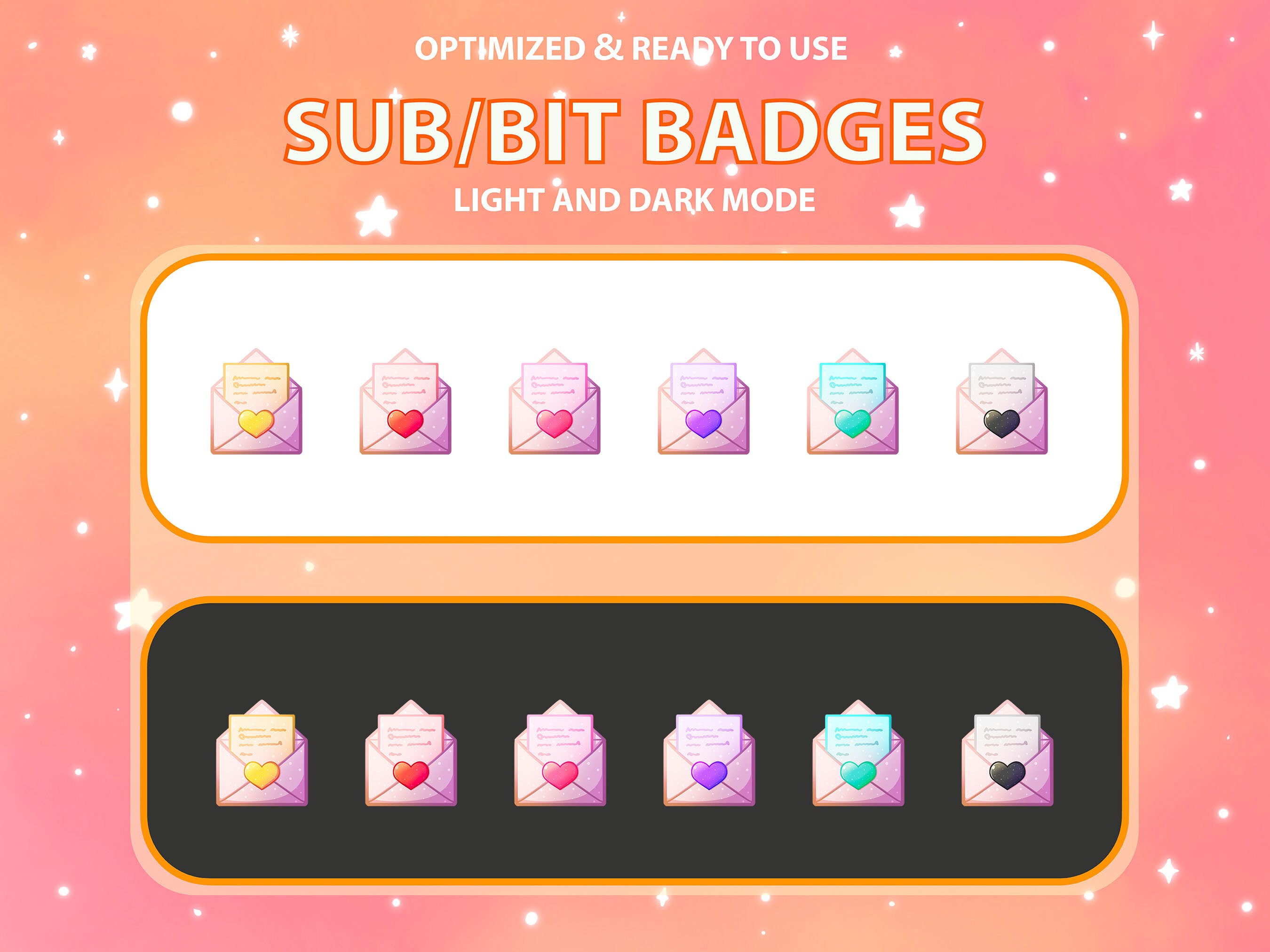 Letter Sub Badges Bit Badges Twitch Badges Cute Sub Badges Twitch ...