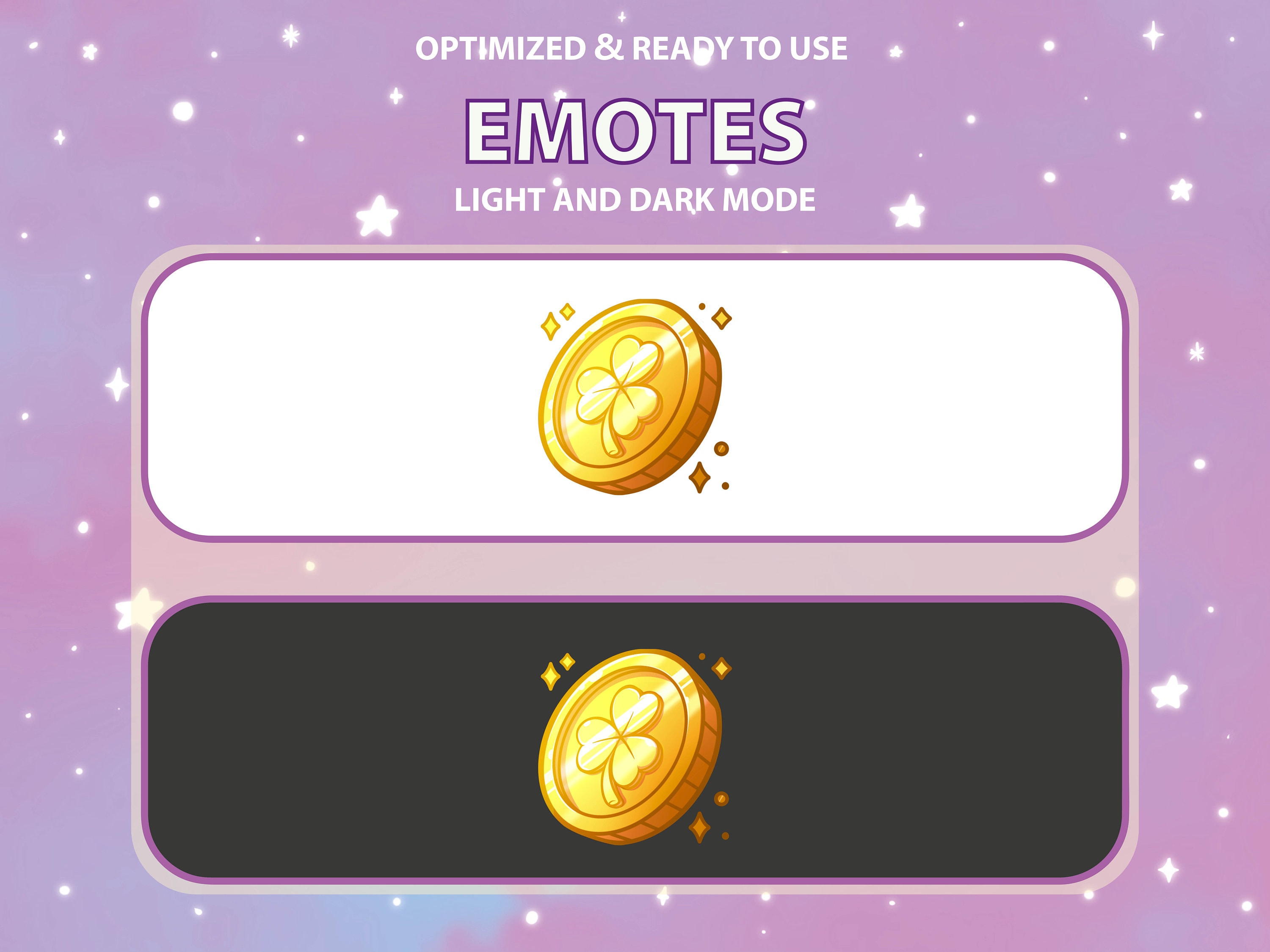 Gold Coin Emote Cute Twitch Emote Design Twitch Discord Youtube Channel ...