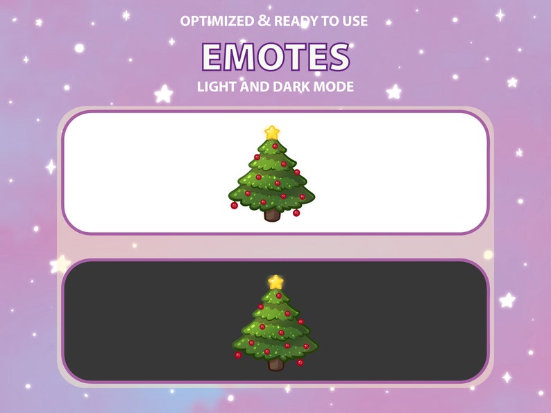 Buy Christmas Tree Emote Cute Twitch Emote Design Twitch Online in ...