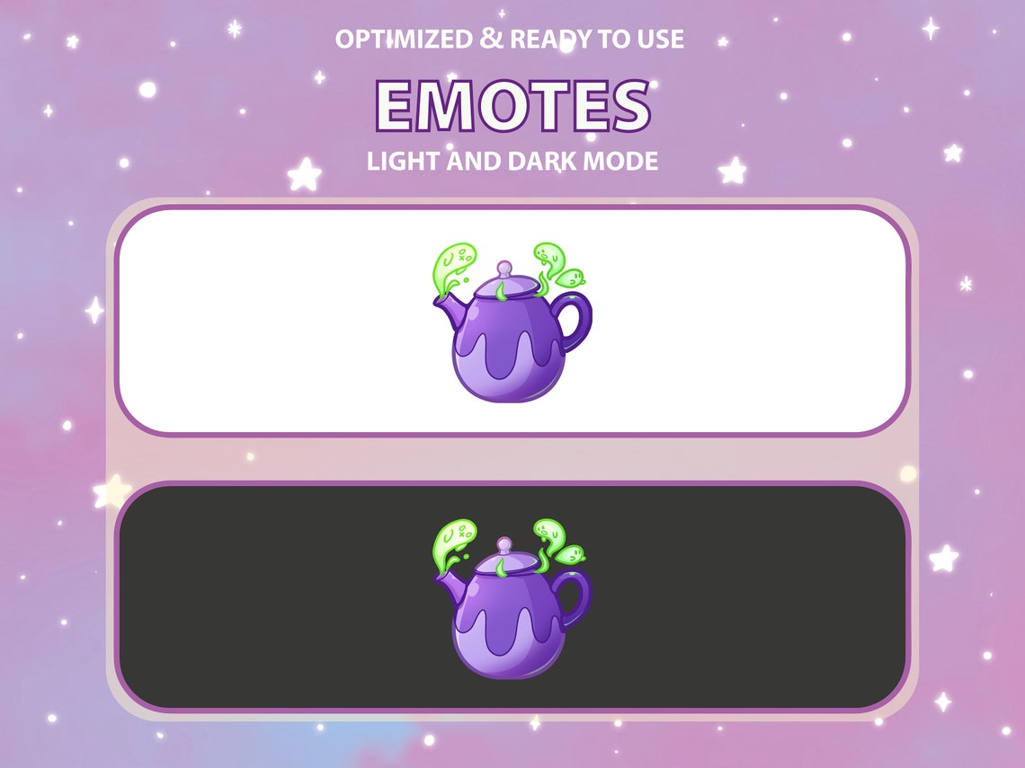 Tea Pot Emote Cute Twitch Emote Design Twitch Discord - Etsy Australia
