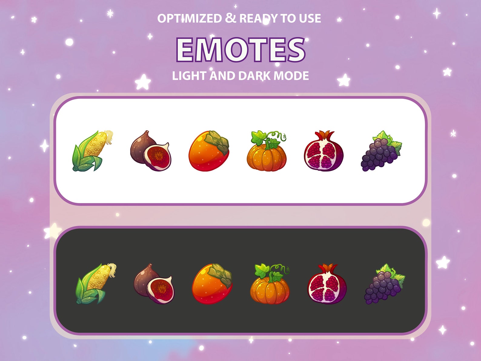 Fall Emote Set Cute Twitch Emote Design Twitch Discord - Etsy