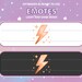 Orange Lightning Bolt Twitch Emote Cute Twitch Emote Design Twitch ...