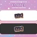 EEK! Text Emote | Cute Twitch Emote Design | Twitch Discord Youtube ...