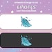 Blue Feather Emote | Cute Twitch Emote Design | Twitch Discord Youtube ...