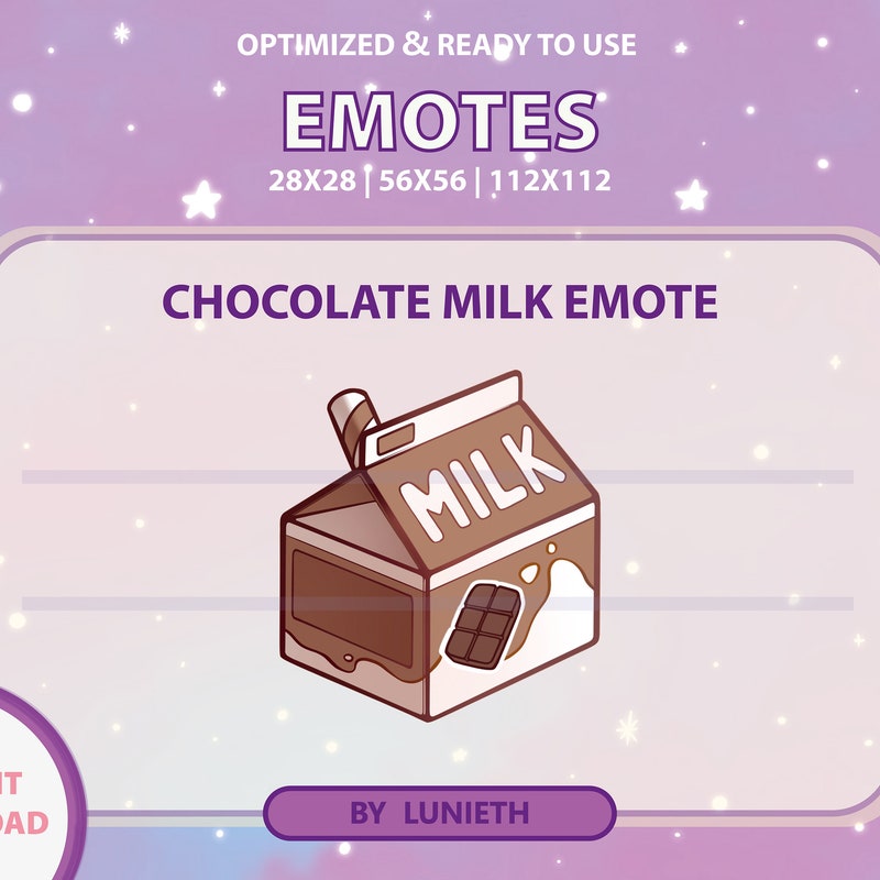 Twitch Chocolate Milk - Etsy