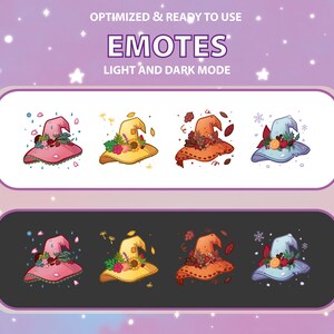 Witchy Emote Set | Cute Twitch Emote Design | Twitch Discord Youtube ...