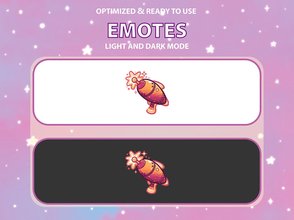 Sunset Laser Gun Emote | Cute Twitch Emote Design | Twitch Discord ...
