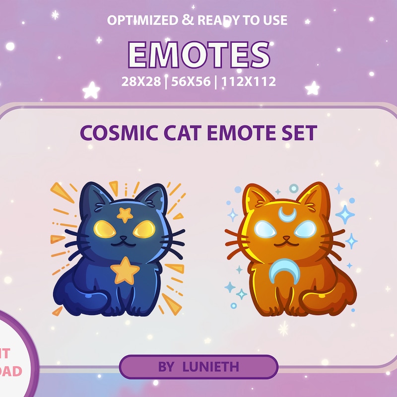 Cosmic Orange Cat - Etsy