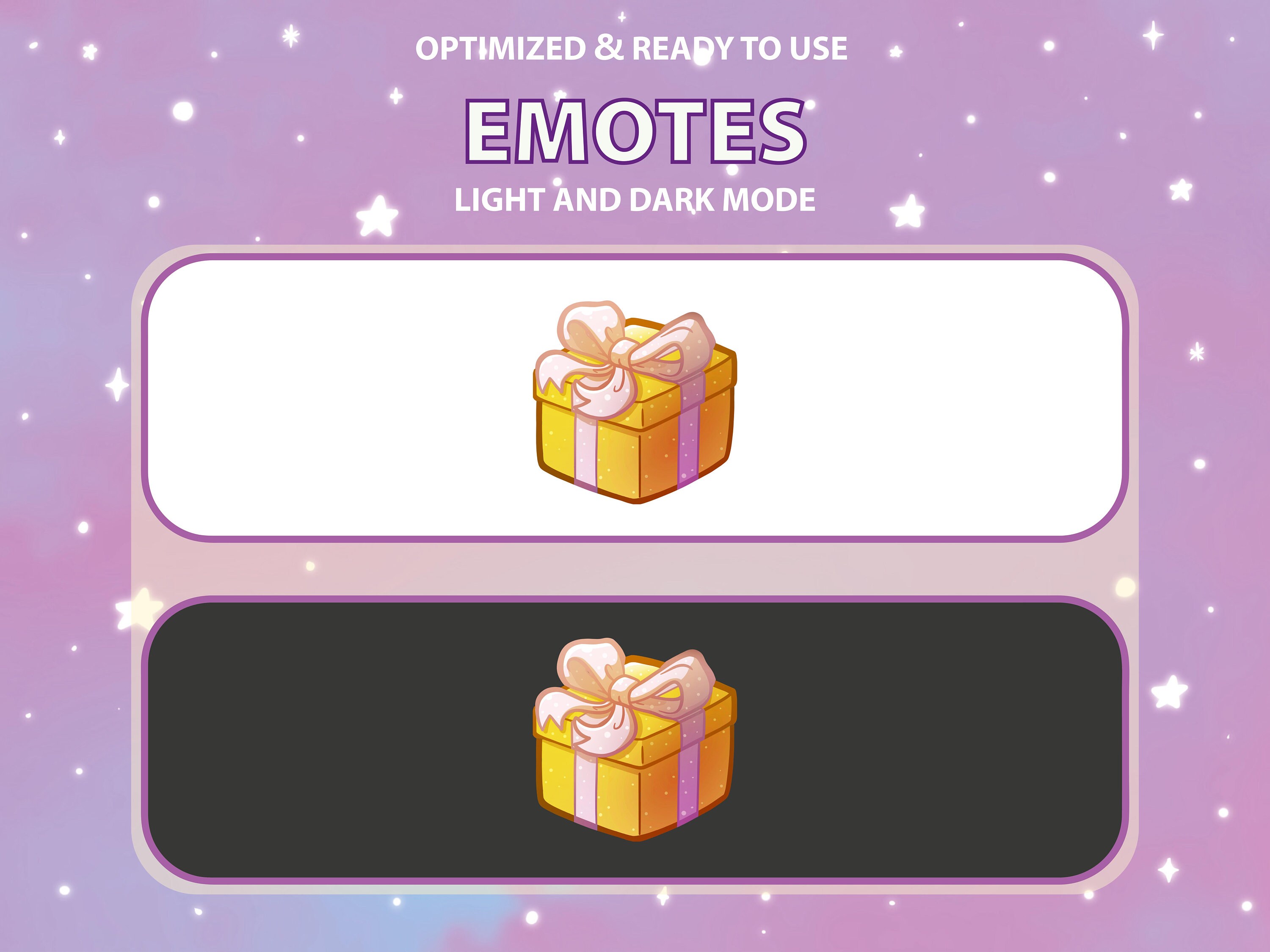 Present Emote Twitch Emote Youtube Twitch Discord - Etsy