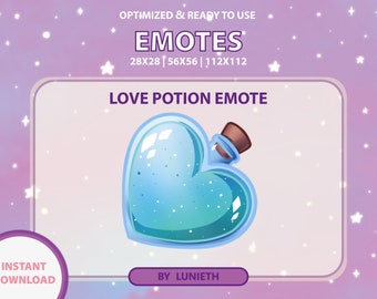 Red Potion Bottle Emote Cute Twitch Emote Design Twitch Discord Youtube ...