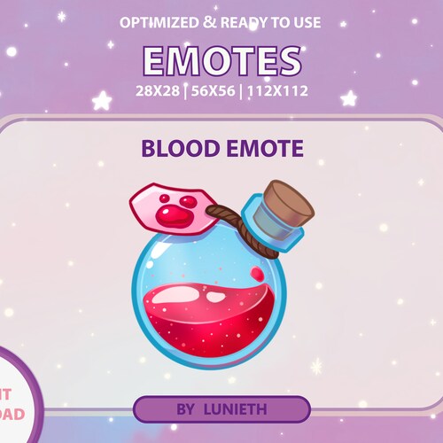 Cauldron Potion Emote Cute Twitch Emote Design Twitch - Etsy