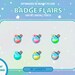 Potion Badge Flairs | Twitch Sub Badges | Subscriber Badges | Bit ...