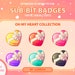 Chocolate Box Sub Badges | Bit Badges | Twitch Badges | Cute Sub Badges ...