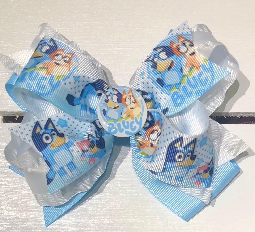 Blue Dog Bluey Necklace, Bluey Hair Bow,bluey Birthday Party,bluey ...