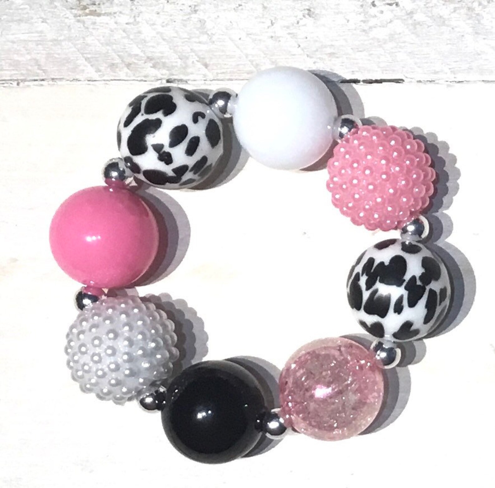 Hay Girl Hay Cow Print Hair Bow Cow Necklace Set.heifer 4H Show, Cow ...